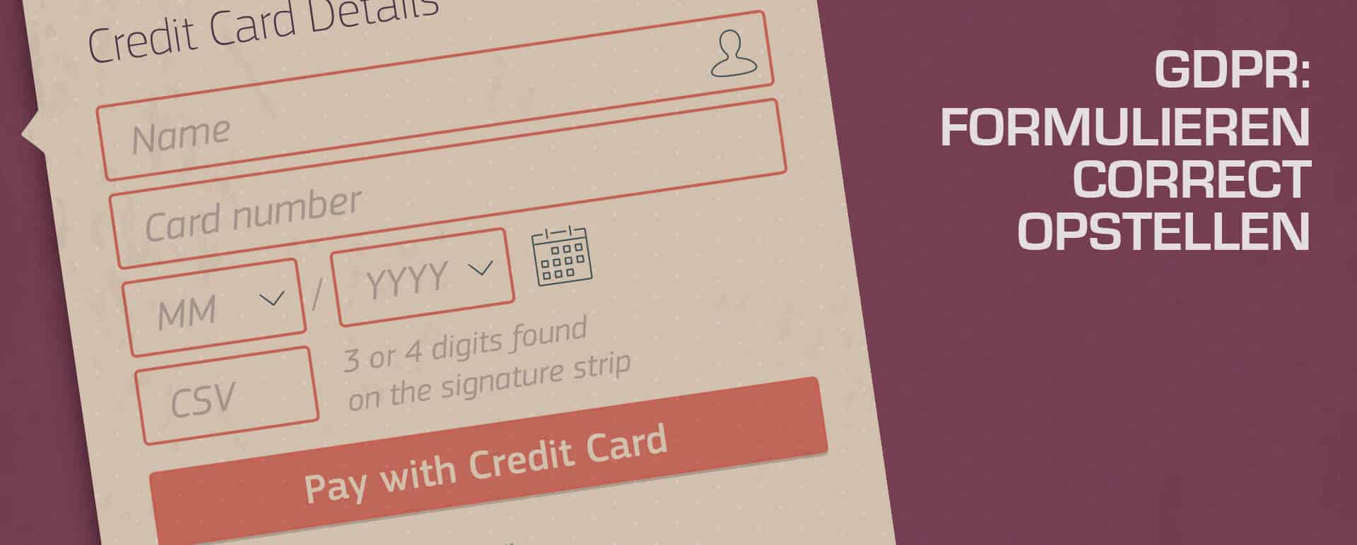 GDPR checklist voor je website - Webmatic